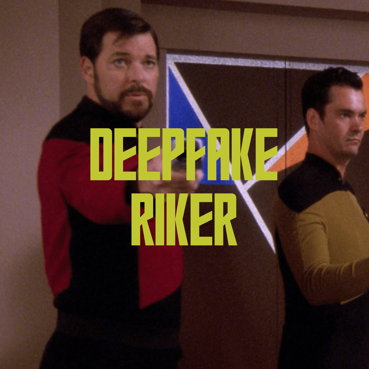 Casual Trek 52 – Deepfake Riker (guest starring Sean Corse) | Faked Tales